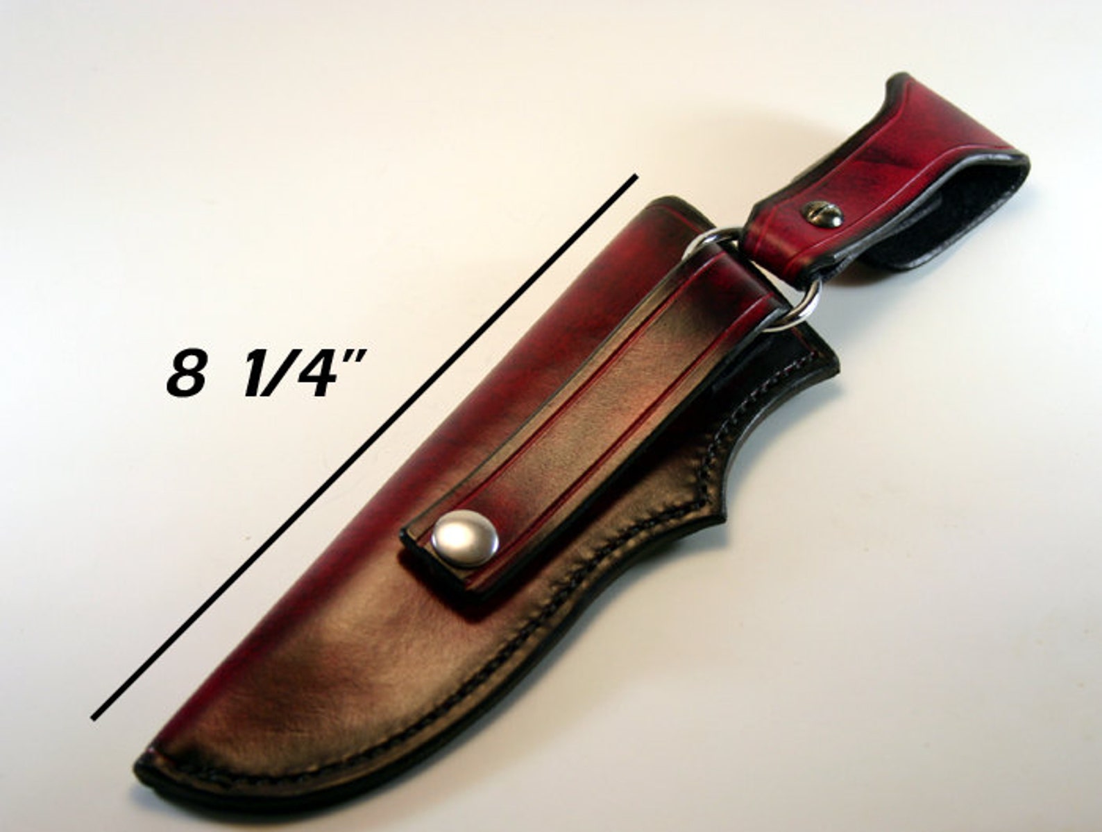 Knife Sheath Leather Knife Sheath Made to Fit Many Knives Unique Custom ...