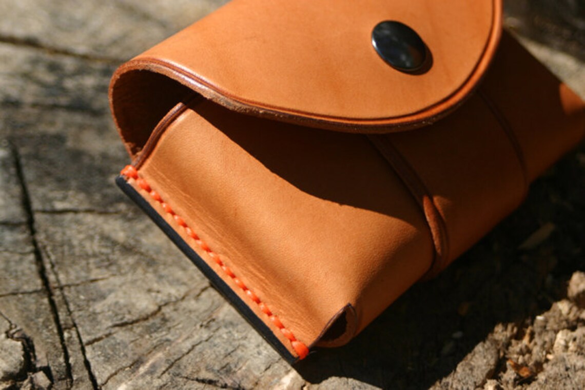 Leather Belt Pouch / Altoids Tin Pouch / Possibles Pouch / Bushcrafting ...