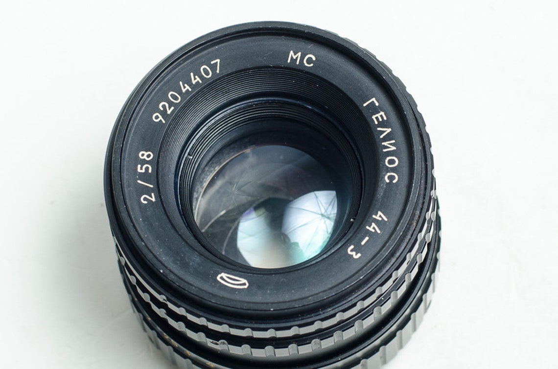 MC Helios 44-3 58 Mm F/2 M42 Vintage Soviet Lens. Soviet - Etsy