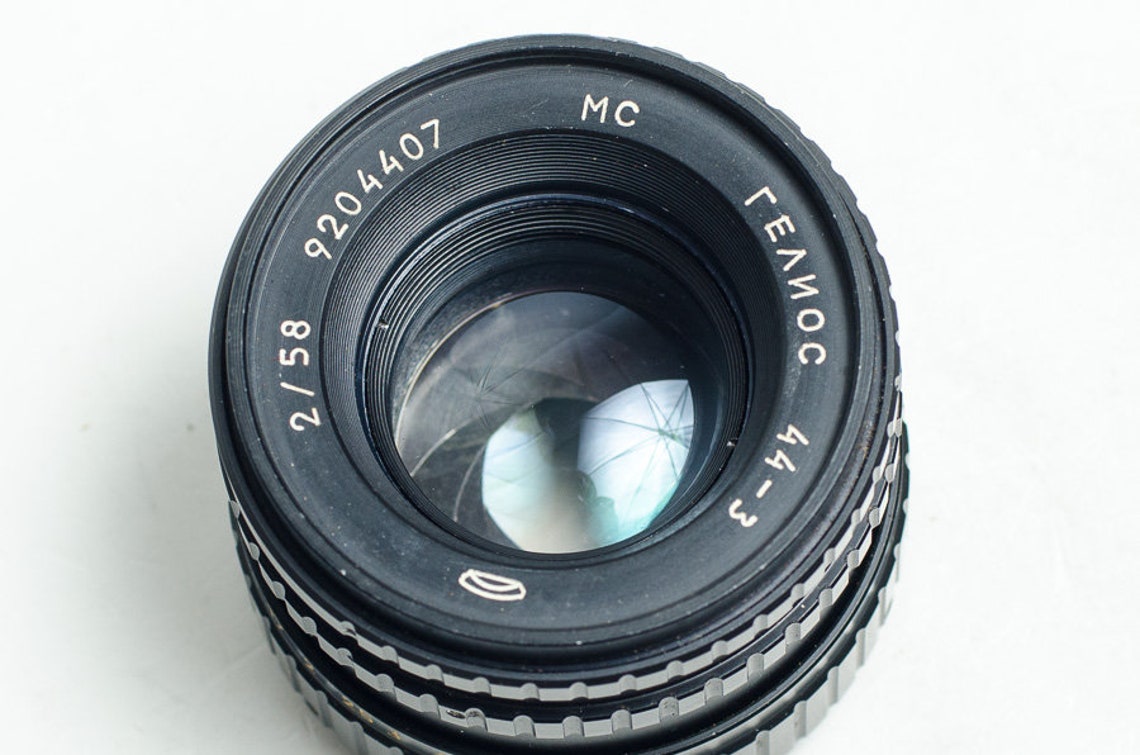 MC Helios 44-3 58 Mm F/2 M42 Vintage Soviet Lens. Soviet - Etsy