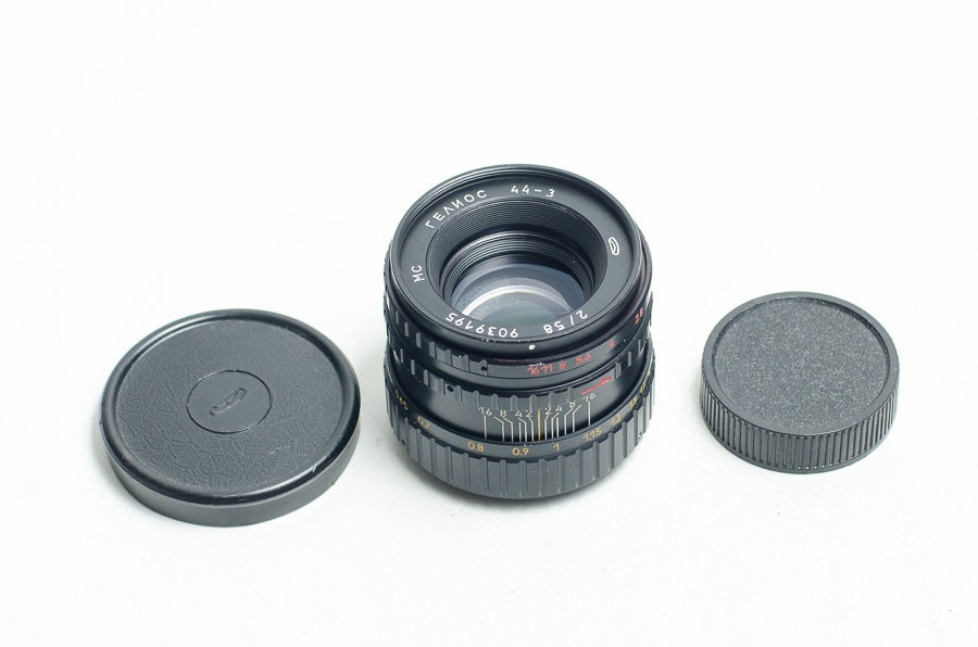 MC Helios 44-3 58 Mm F/2 M42 Vintage Soviet Lens. Soviet | Etsy