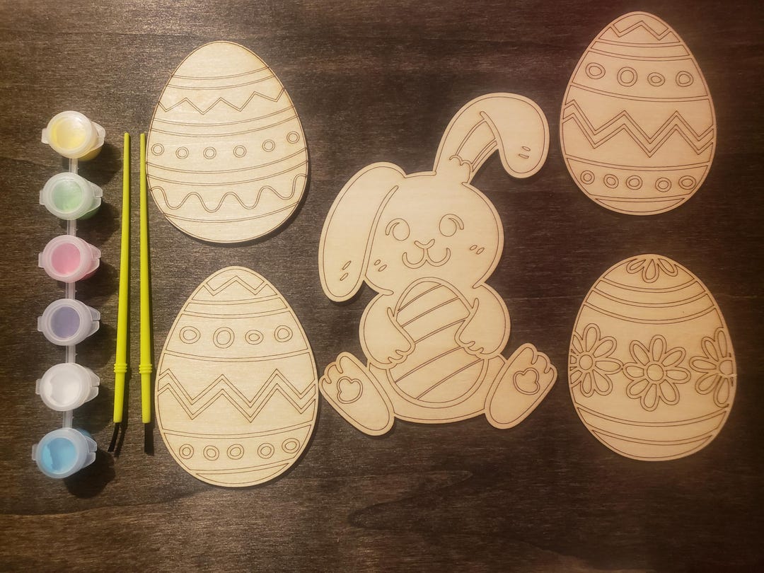 Easter Egg Paint Kit for Children - Etsy
