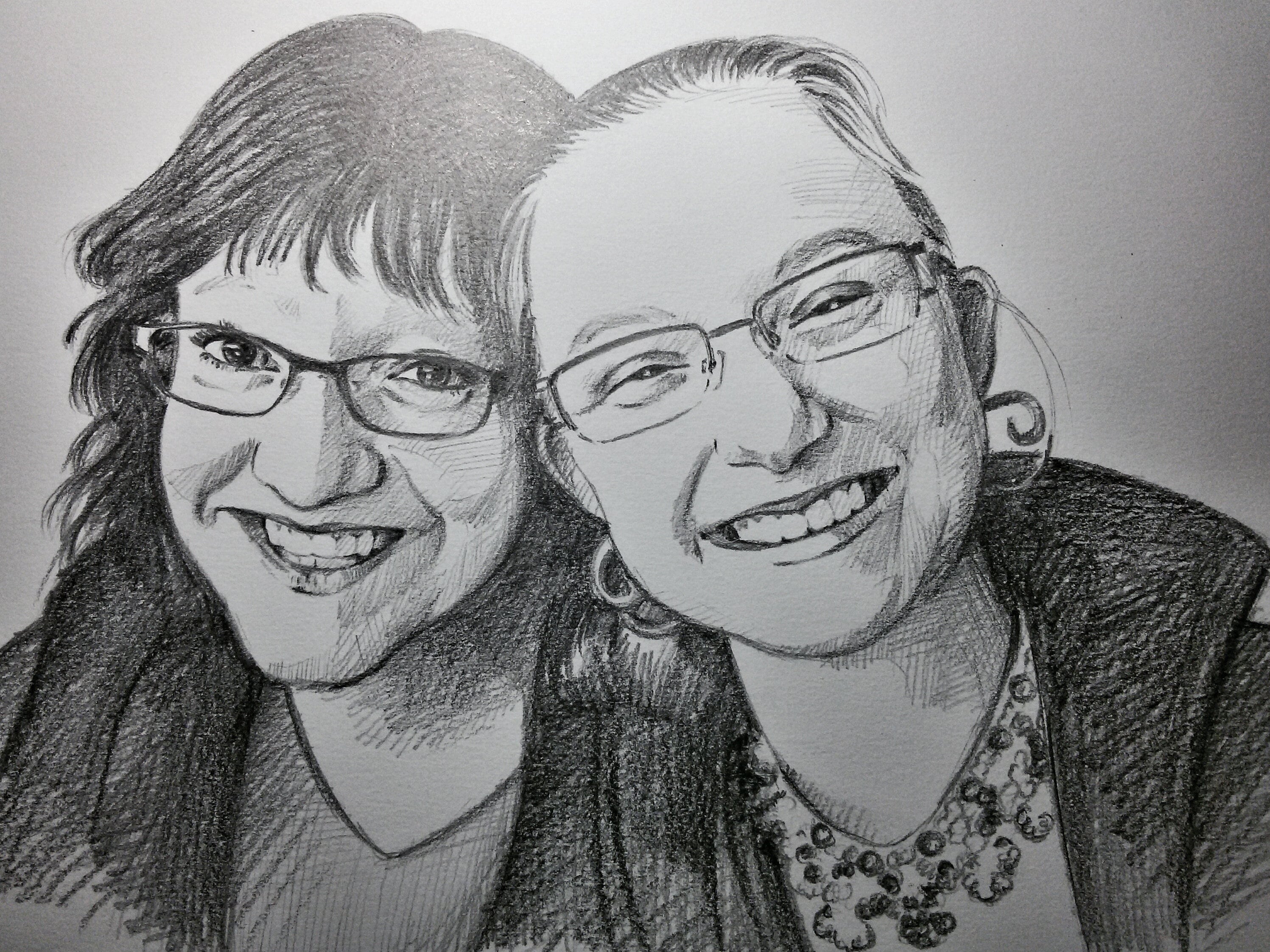 Custom Portrait Drawing Portrait Drawing Pencil Portrait | Etsy