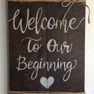 Reclaimed Wood Sign - Hand Painted Custom Sign - Personalized - Etsy