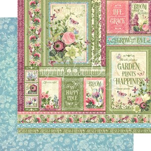 BLOOM 8 Single Sheets Set: 1 Each of the 8 Designs by Graphic 45 - Etsy