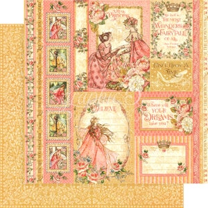 PRINCESS 8 Single Sheets Set: 1 Each of the 8 Designs by Graphic 45 - Etsy