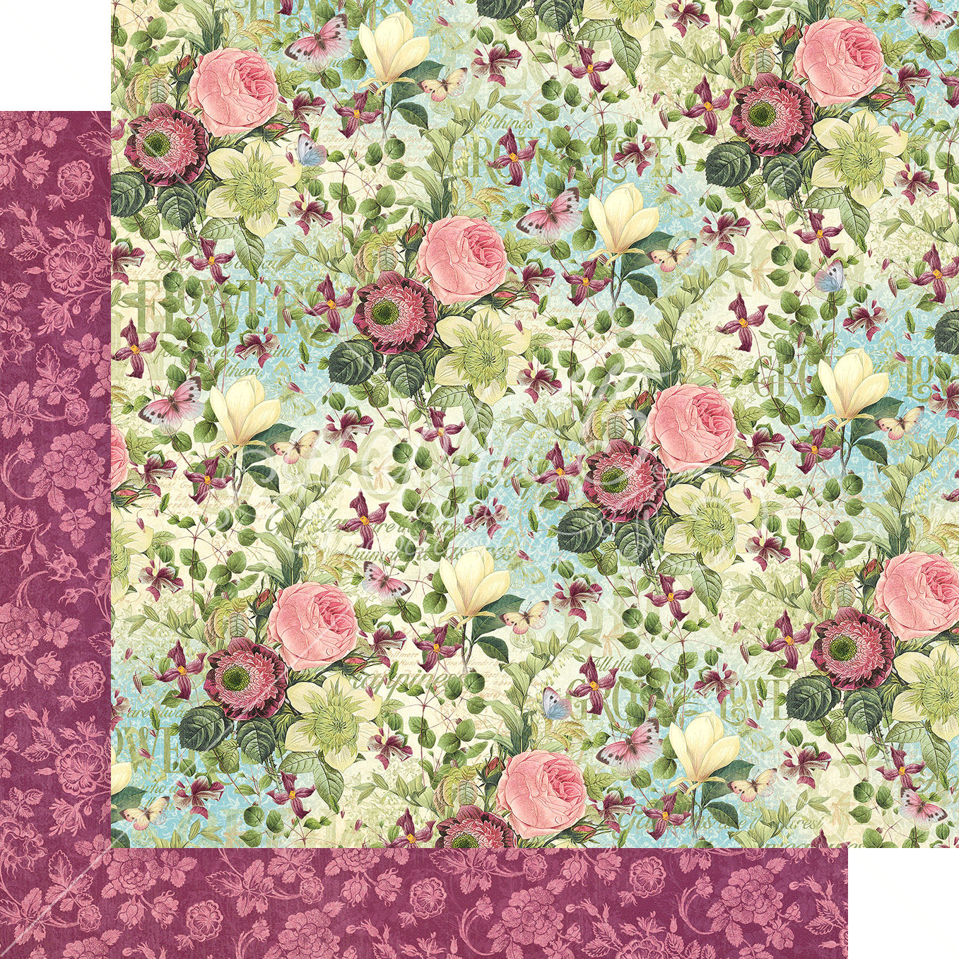 BLOOM 8 Single Sheets Set: 1 Each of the 8 Designs by Graphic 45 - Etsy