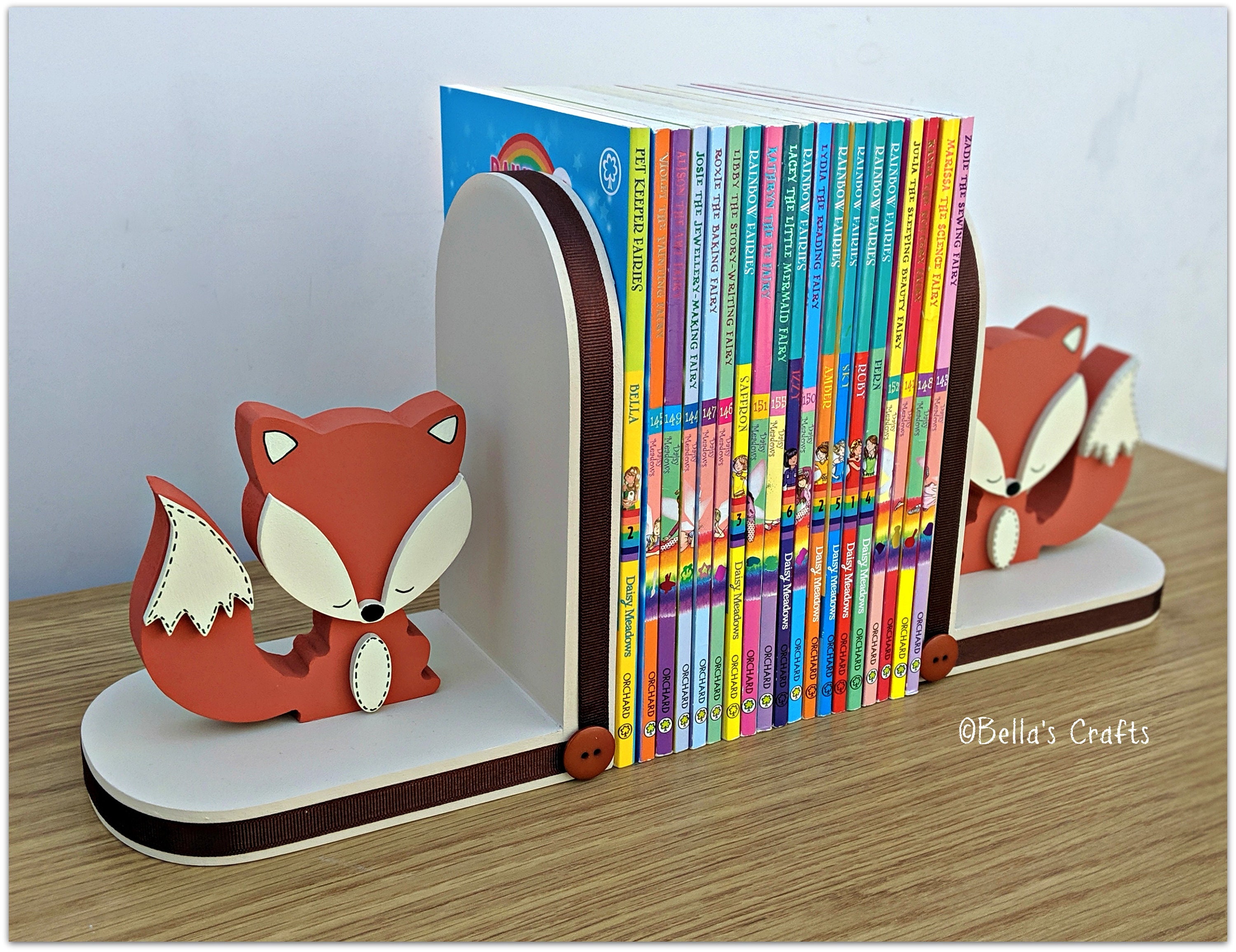 Fox Bookends for Kids - Etsy UK