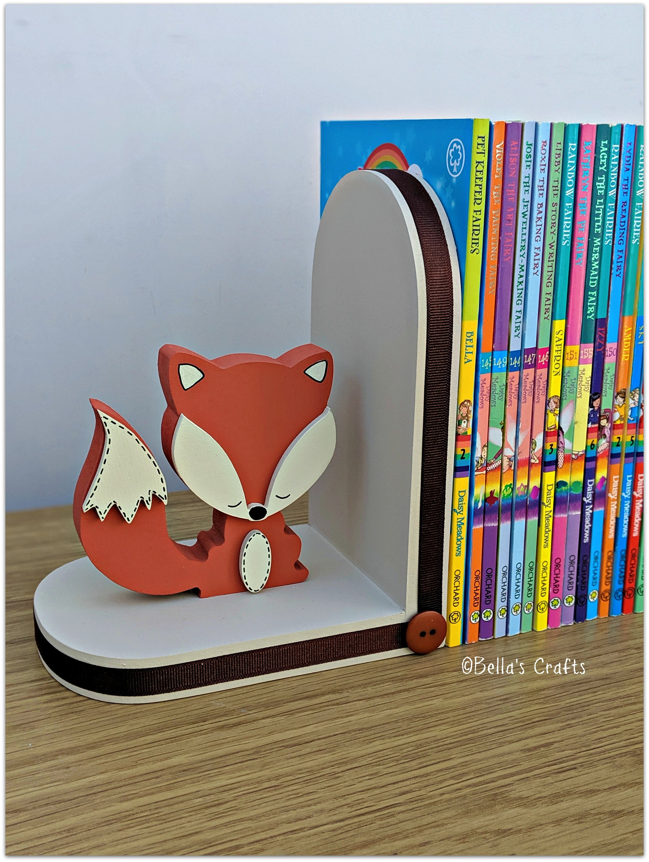 Fox Bookends for Kids | Etsy