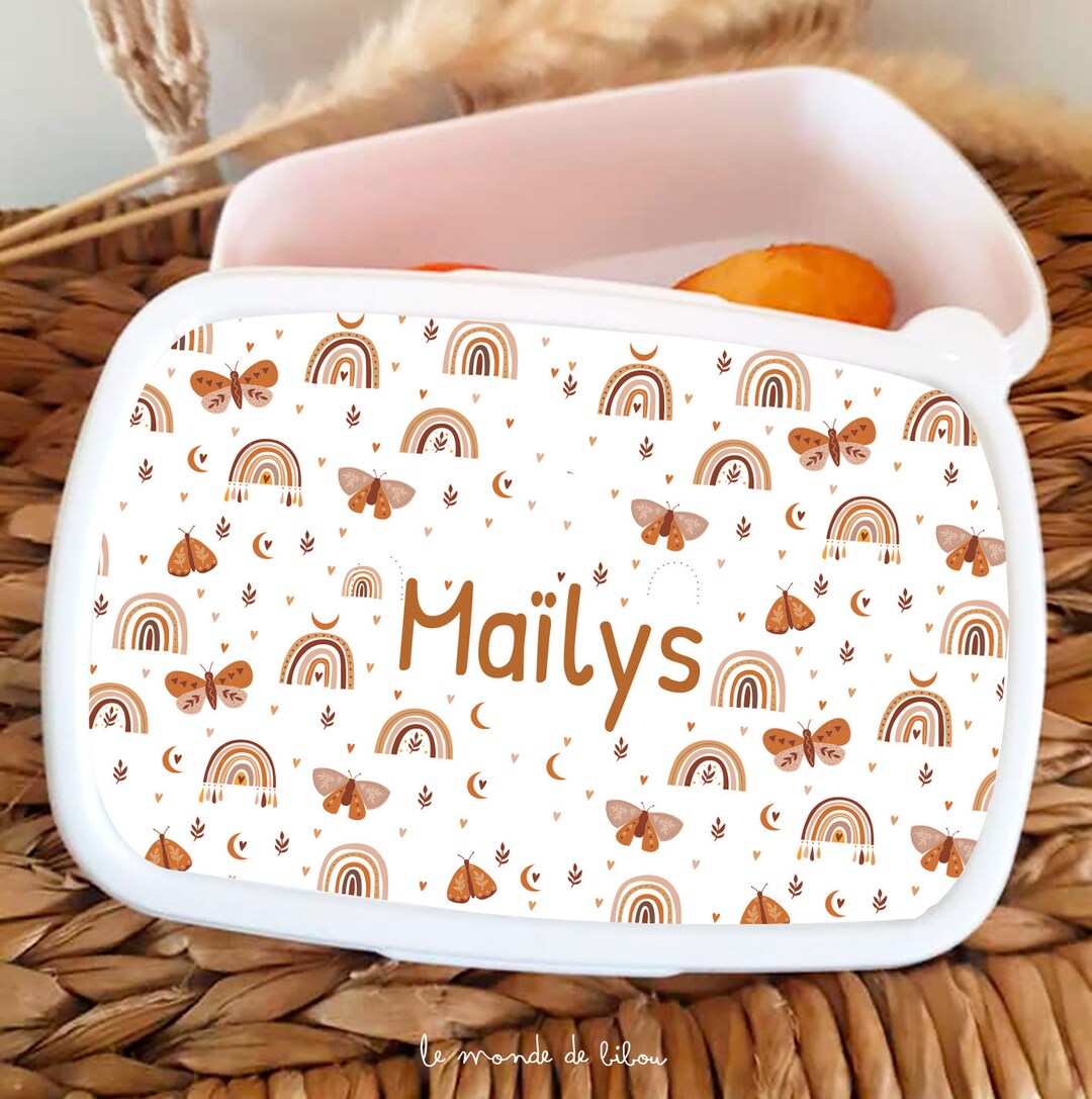 Personalized Snack Box Personalized Meal Box First Name Snack Box ...