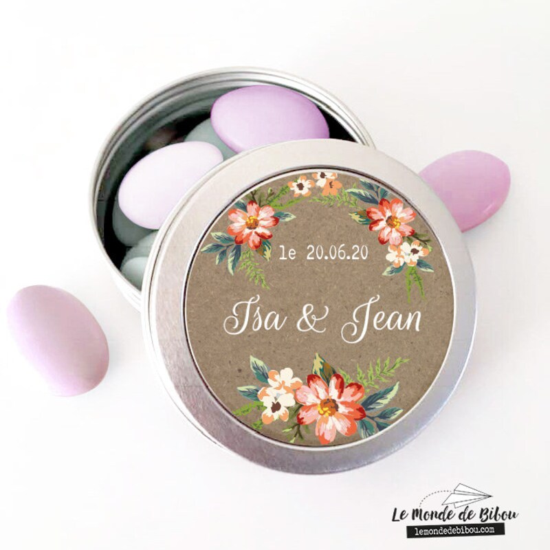 Wedding Dragee Box - Etsy