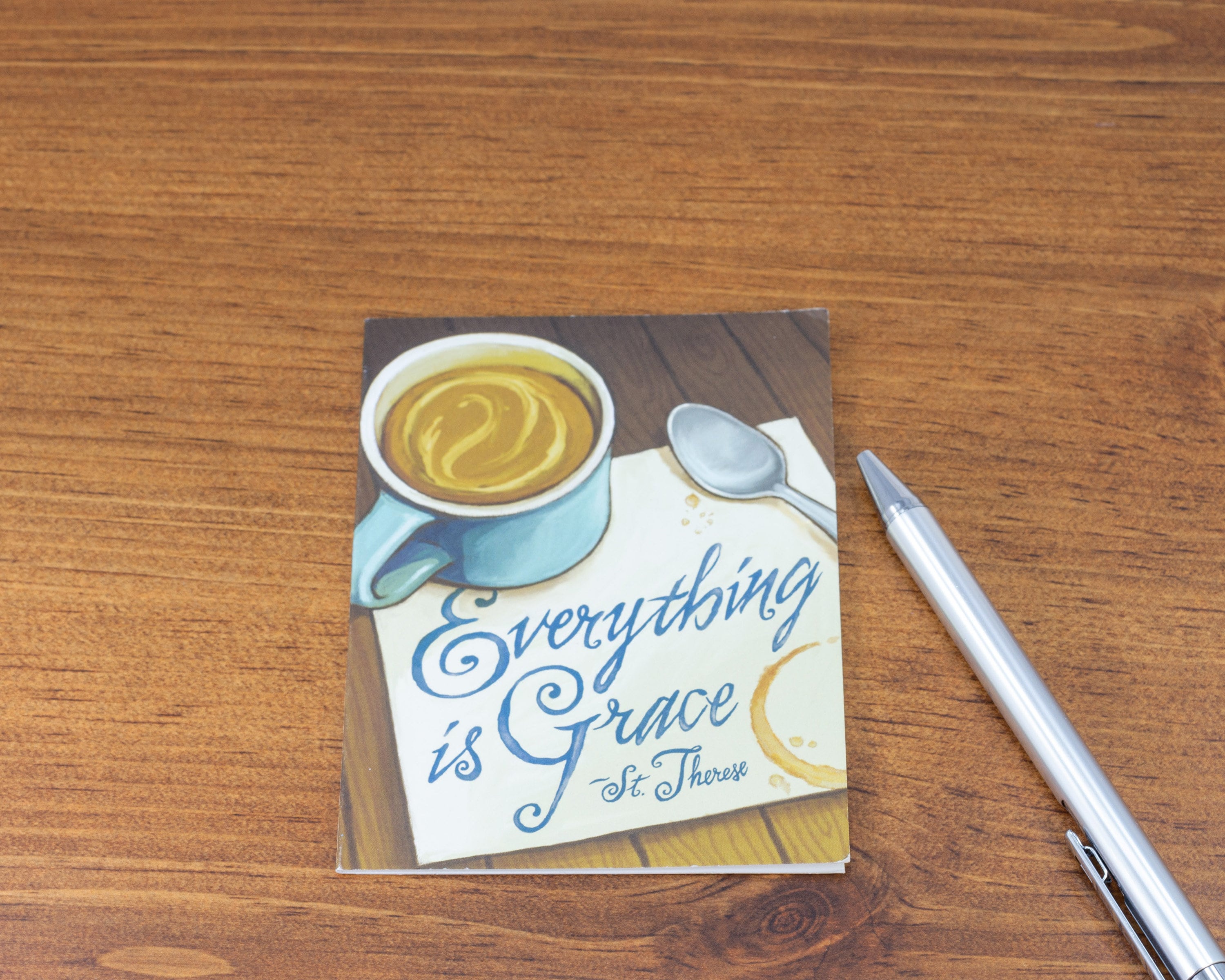 Set of 4 Saint Therese of Lisieux, "everything is Grace" Note Cards ...