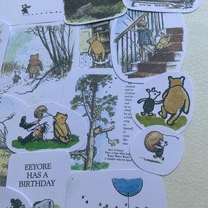 22 Piece Winnie the Pooh Paper Pack - Junk Journal - Ephemera ...
