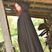 Brown Hooded Cape Wool Blend/ Hooded Cape / Fantasy Cape /medieval Cape ...