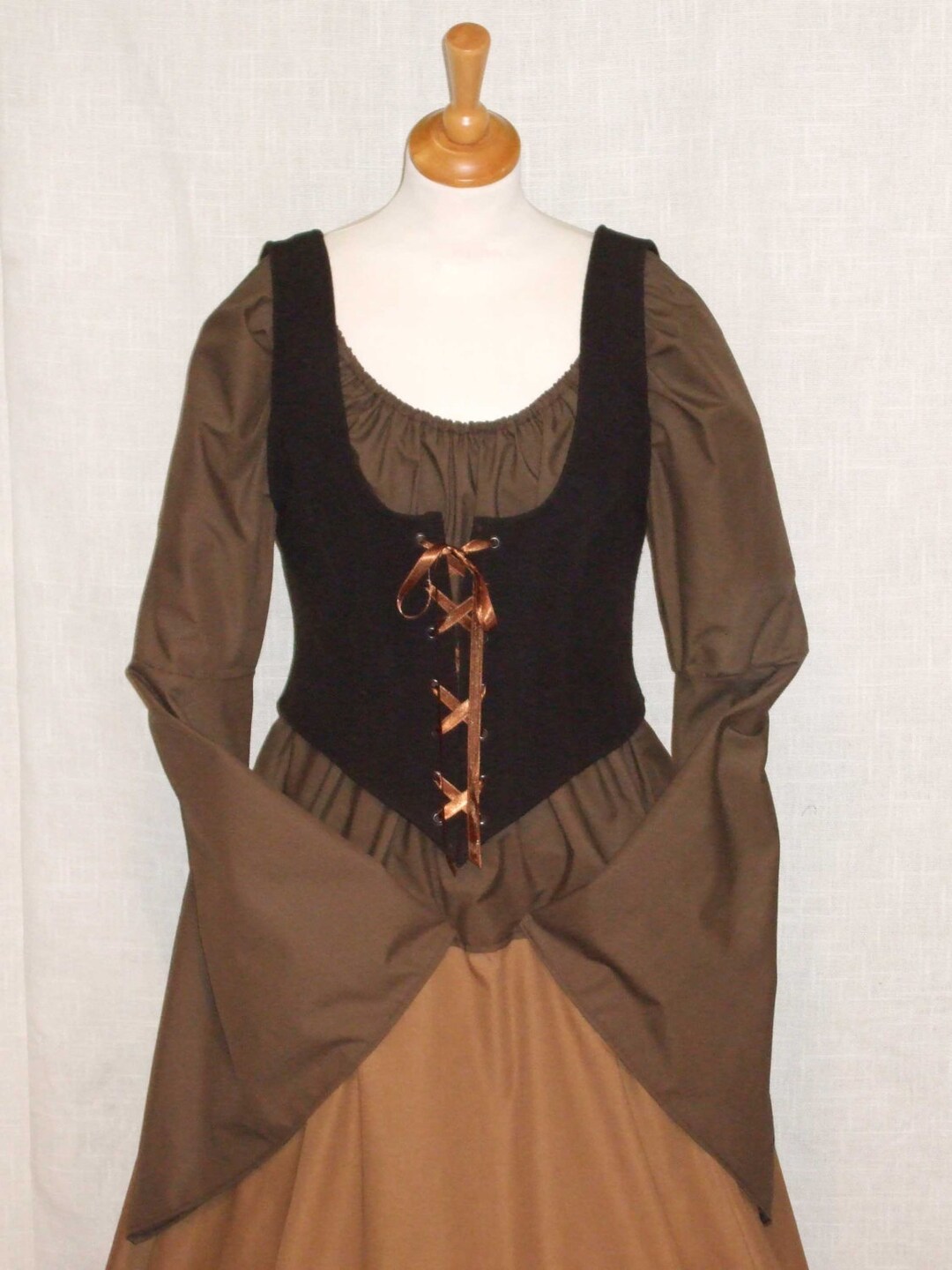 Outlander Bodice / Woolen Bodice / Corset Bodice / Woolen Medieval ...
