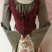 Outlander Bodice / Woolen Bodice / Corset Bodice / Woolen Medieval ...