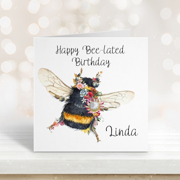 Belated Birthday - Etsy