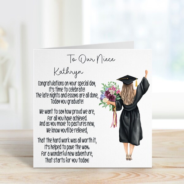 Niece Graduation - Etsy