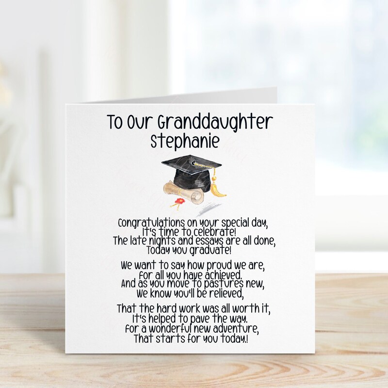 Graduation Cards for Her - Etsy