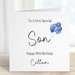 Son 18th Birthday Card, Personalised 18th Birthday Card for Boys, Any ...