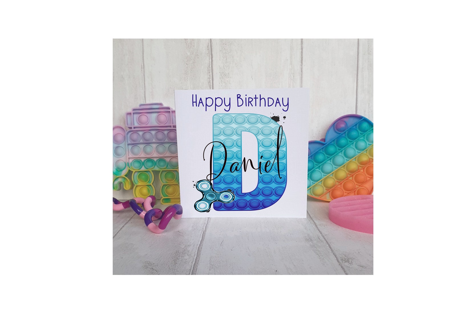 Pop It Birthday Card. Pop It Fidget Birthday Card - Etsy