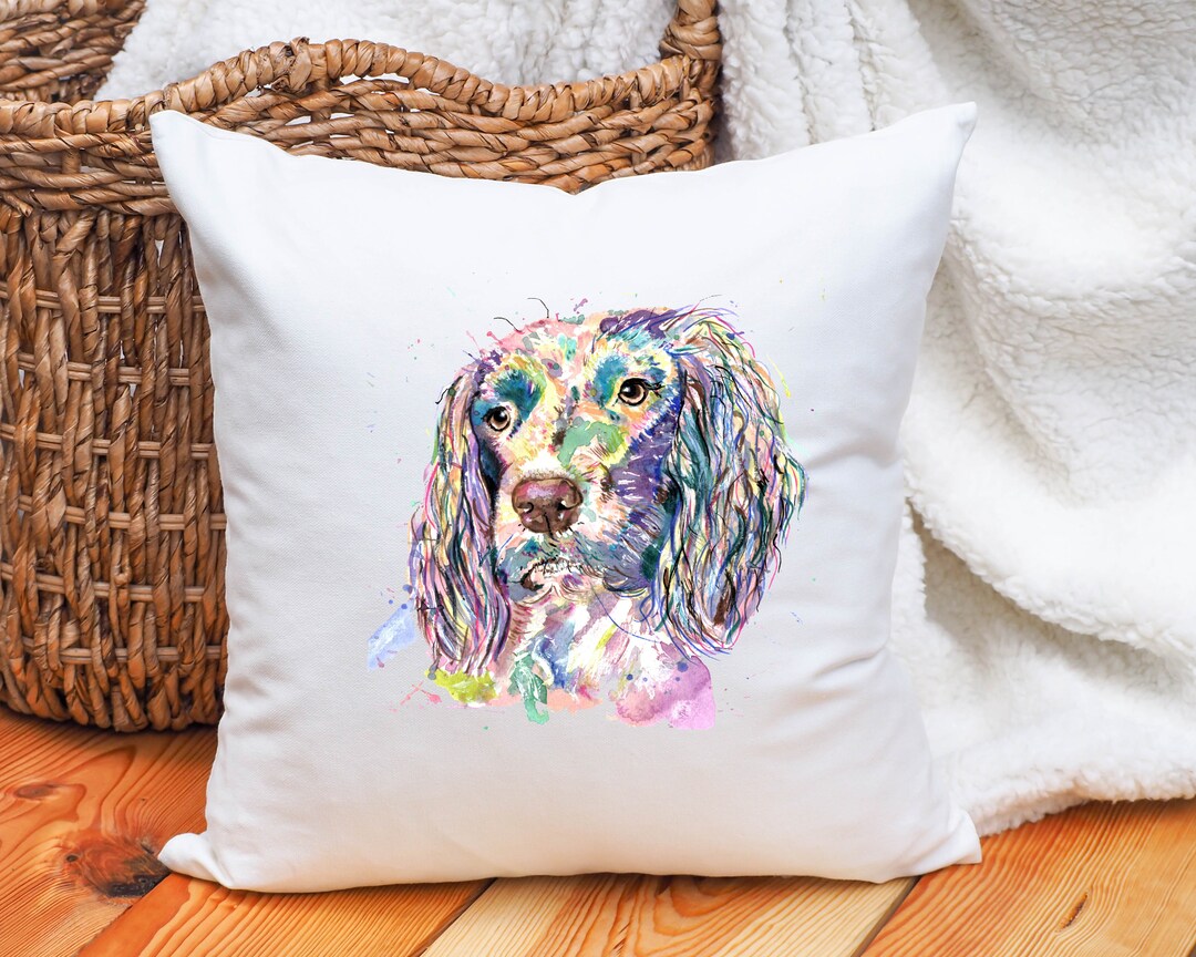 Springer Spaniel Cushion, Cockapoo Cushion, Cockapoo Cushion Gift - Etsy