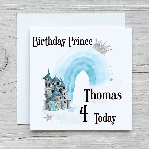 Prince Birthday Card - Etsy