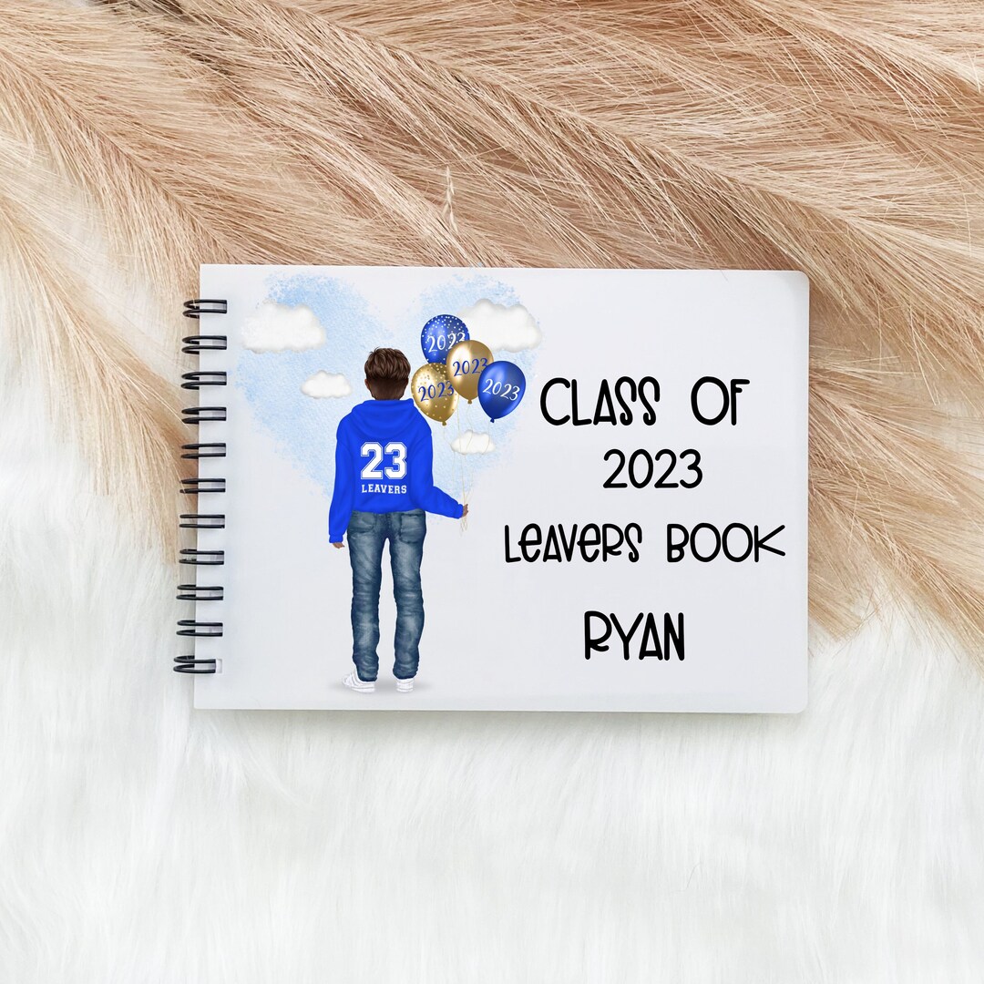 Leavers Notebook, Leavers Book, Class of 2023 Leavers, School Leavers ...