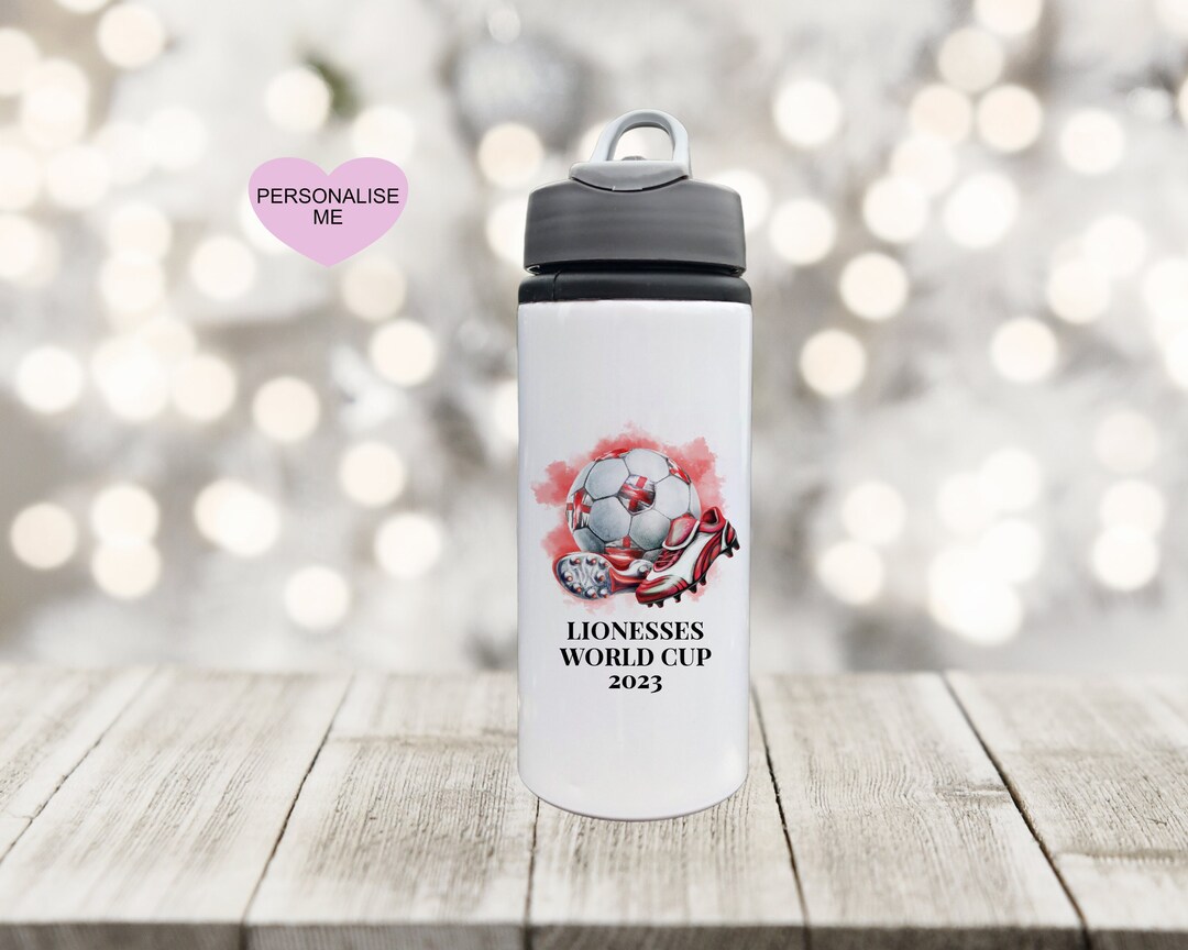 England Lionesses, Lionesses Water Bottle, Personalised Water Bottle ...