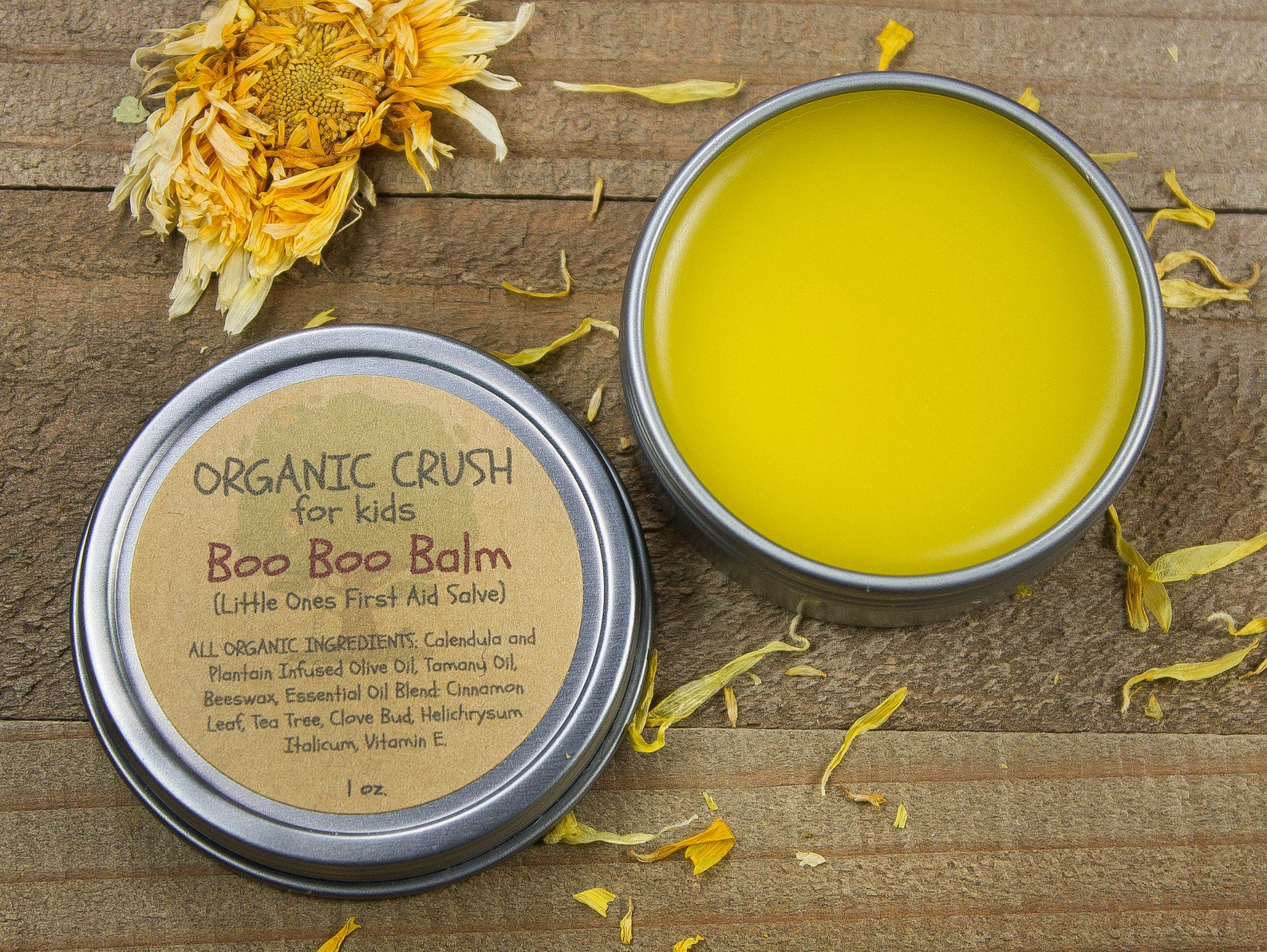 BOO BOO BALM | First Aid Salve for Kids | Effective Relief for Bug ...