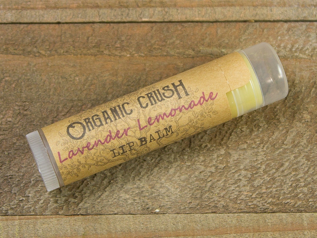 LAVENDER LEMONADE Lip Balm | Organic Lip Balm | Natural Lip Balm ...