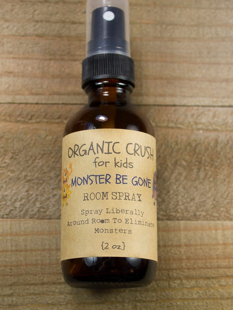 MONSTER BE GONE Aromatherapy Spray Essential Oils for Kids - Etsy