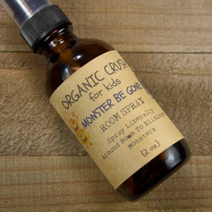 MONSTER BE GONE Aromatherapy Spray | Essential Oils for Kids | Sleep ...