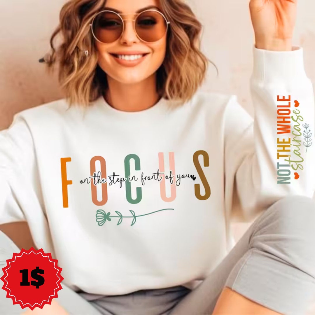 Focus on the Step SVG PNG, Not the Whole Staircase Svg, Motivational ...