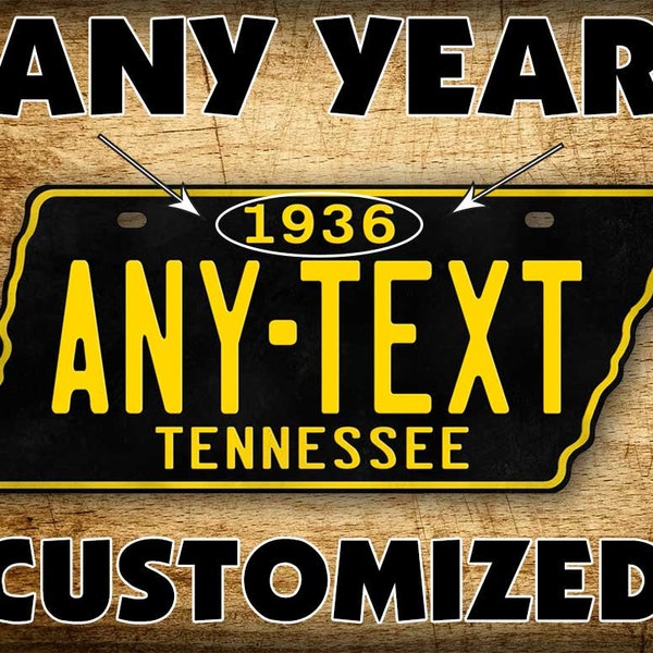 Old License Plate - Etsy