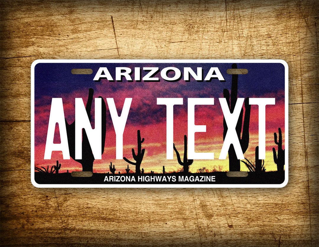 Personalized Arizona Highways Magazine State Custom 6x12 Novelty ...