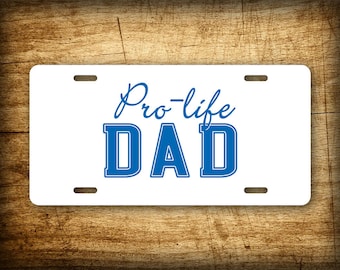Abortion Stops a Beating Heart License Plate PRO LIFE Choose | Etsy