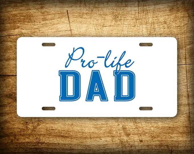 Abortion Stops a Beating Heart License Plate PRO LIFE Choose | Etsy