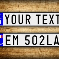 Mini License Plate - Etsy