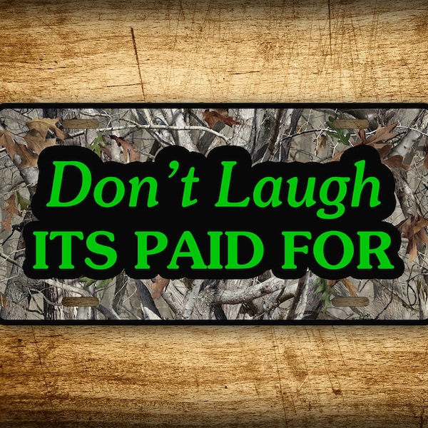 Redneck License Plate - Etsy