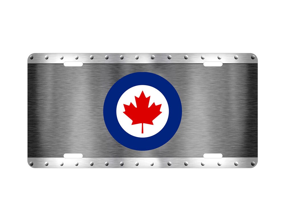 Canadian Air Force License Plate Canada Roundel PERFECT GIFT - Etsy