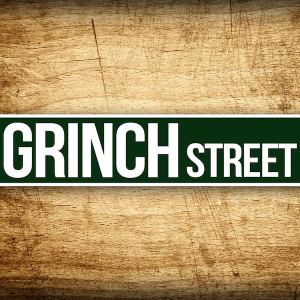 Grinch Sign - Etsy
