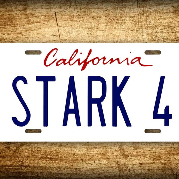 Iron Man License Plate Frame - Etsy