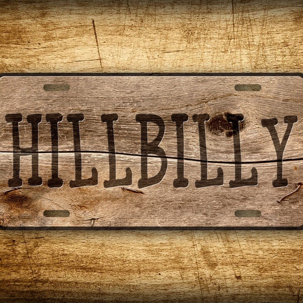 Hillbilly Sign - Etsy