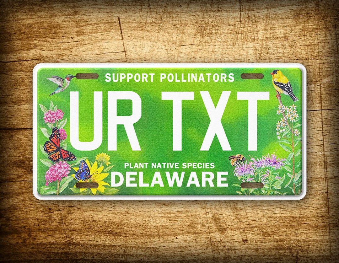 Personalized Support Pollinators Plant Native Species Custom 6x12 ...