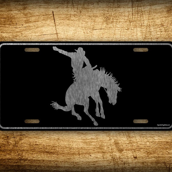 Rodeo License Plate - Etsy