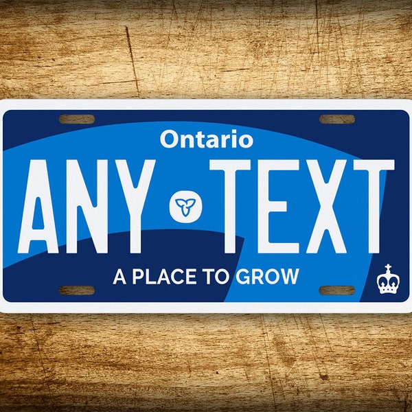 Ontario License Plate Svg - Etsy