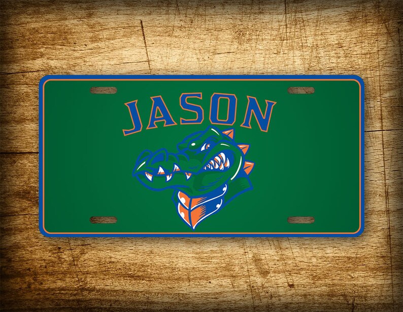 Florida Personalized ANY TEXT GATORS Football License Plate | Etsy