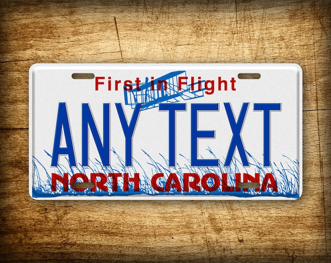 Vintage North Carolina License Plates Set of 8 - Etsy