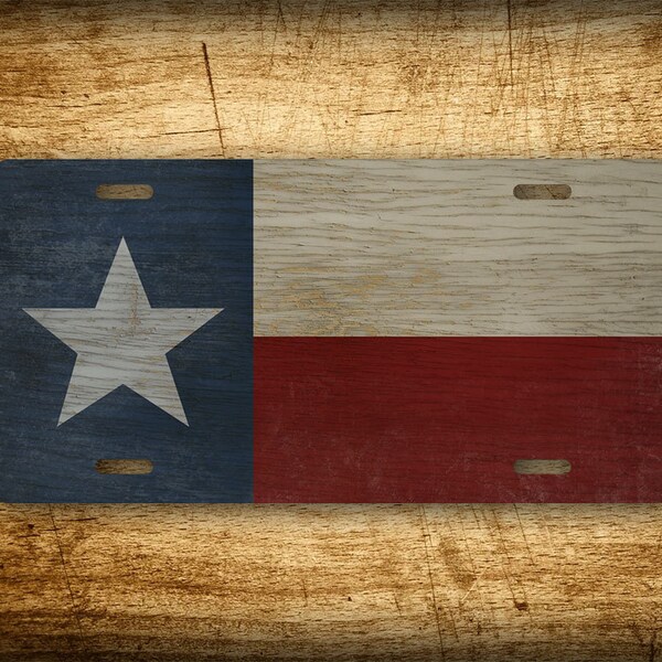 Antique Texas License Plate - Etsy